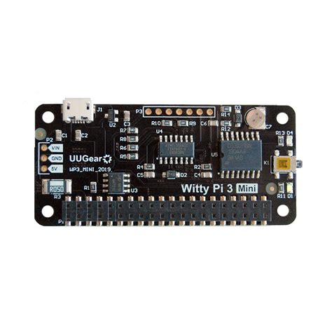 Witty Pi 3 Mini Realtime Clock And Power Management For Raspberry Pi