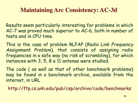 Ppt Maintaining Arc Consistency Ac 6 Powerpoint Presentation Free Download Id5126042