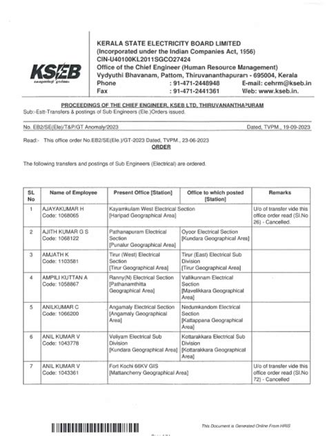 Se Anomoly Order Pdf