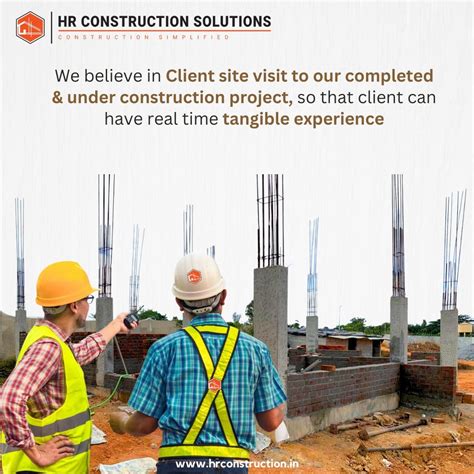Hr Construction Client Site Visit Instagram Design Graphic Design