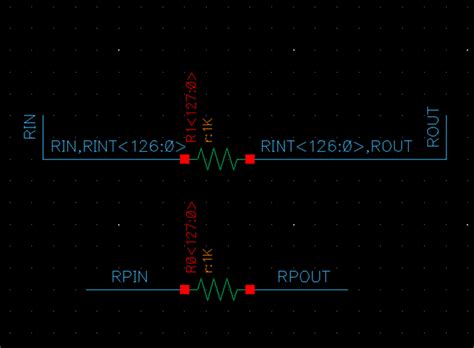 schematic editor bus naming and connections questions custom ic