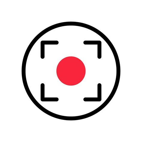 Circular Recording Icon Rec Video Recording Vector 26381160 Vector Art At Vecteezy