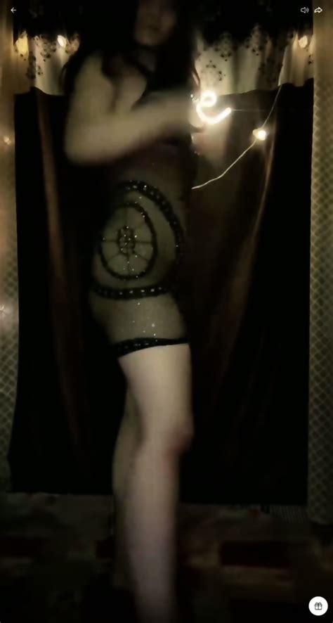 Sexy Girl Teasing Dancing In Net Dress With Glimpse Of Pussy On Tango Live With FACE