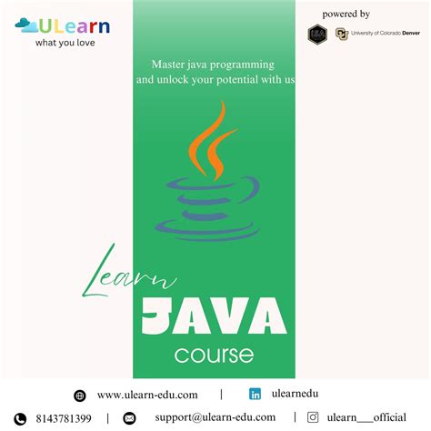 Learn Java With Our Comprehensive Course Ulearn Posted On The Topic Linkedin