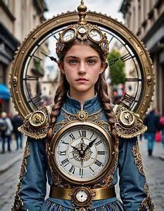 Clock Costumes Time Travelers Costume Valencia La Unesco