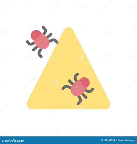 Trojan Cyber Attack Bugs Icon Simple Color With Outline Vector Elements Of Hacks Icons For Ui