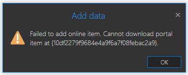 Failed To Update Basemap Selected Basemap Is No Esri Community