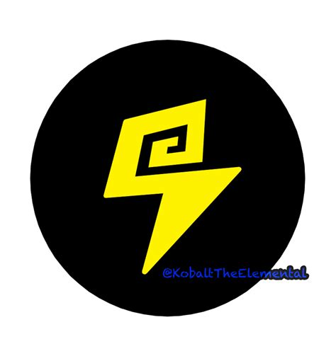 Elemental Symbol Lightning By Kobalttheelemental On Deviantart
