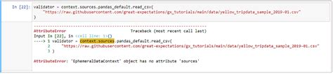 Getting Error When Trying To Run Quickstart Gx Core Support Great Expectations