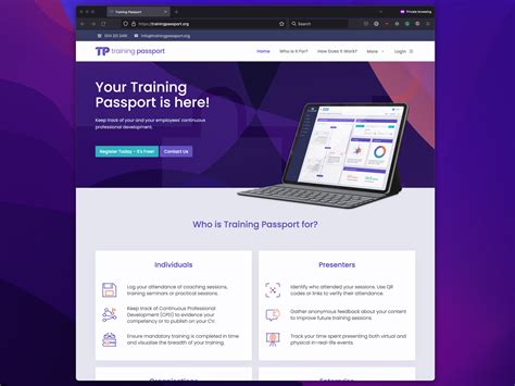 Training And Development App Ui Ux Dw Multimedia