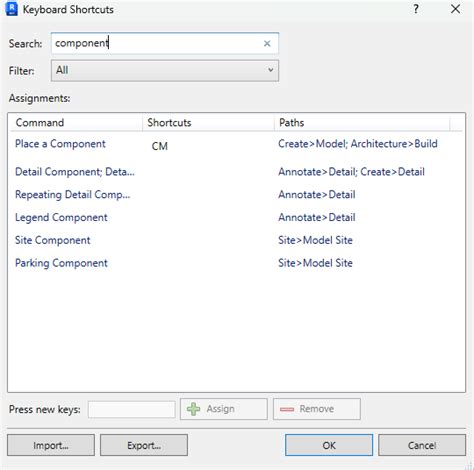 Hotkey For Opening Component Search Bar Autodesk Community