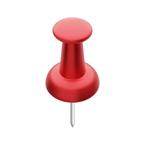 Red Push Pin Png
