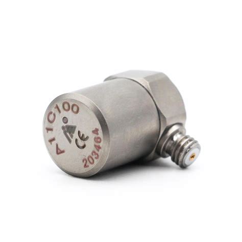 Acceleration Sensor A11c100 General Pe Uniaxial Charge Vibration Sensor Accelerometer Sensor