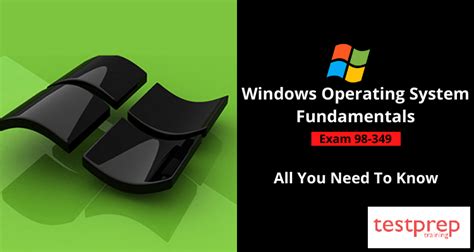 Exam 98 349 Windows Operating System Fundamentals Testprep Training Tutorials