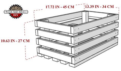 Build Plans For 3 Styles Of Crates 2 Crates And The Solid End Crate Wooden Crate Plans Crate