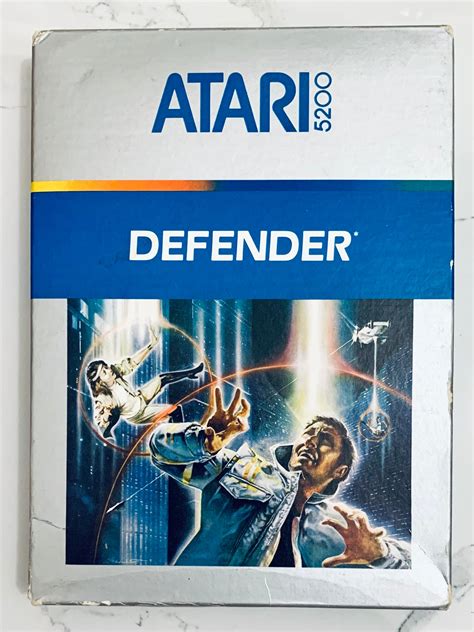 Defender Atari 5200 The Supersystem Ntsc Cib Cuchiwaii