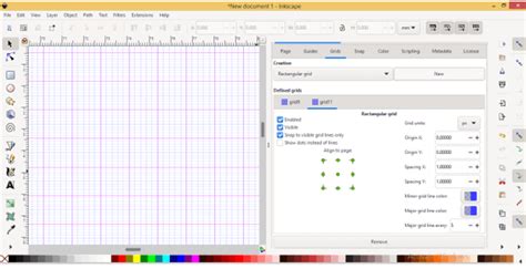 Inkscape Grid How To Use Grid In Inkscape With Parameters