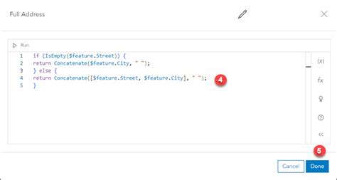 How To Display Concatenating Labels Using Arcade Expression In Arcgis