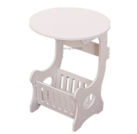 Кръгла масичка нощно шкафче 60см X 45см Маса Мебели за дома и офиса