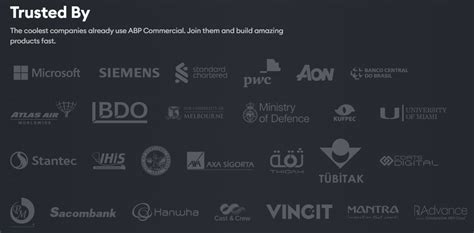 Net ABP Framework Are There Any Websites In The Real World That Have Been Developed With The