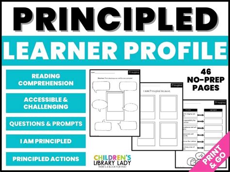 Ib Learner Profile Principled Activities And Graphic Organizers Teaching Resources