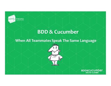 Bdd And Cucumber Pdf Computer Software And Applications Computing