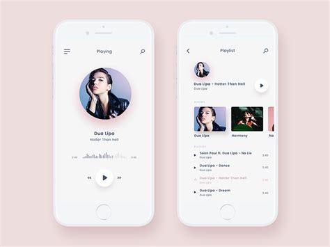 Music Ios App Music App Design Music App App Design