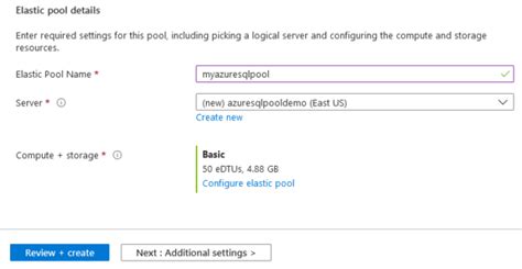 Deploy Azure SQL Elastic Pools For Azure SQL Database