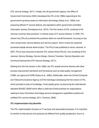 Tackling ITIL Implementation Challenges PDF