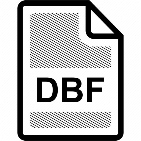 Dbf Dbf File Extension File File Format Format Type Icon Download On Iconfinder