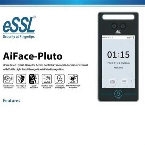 essl aiface pluto linux based hybrid visible light facial recognition