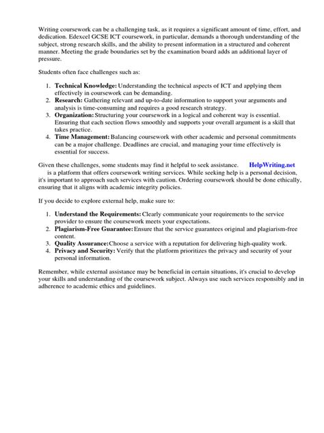 edexcel gcse ict coursework grade boundaries 2014 pdf