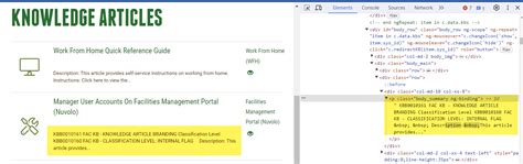 Servicenow Knowledge Blocks Being Displayed In Por Servicenow Community