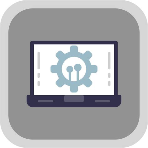 Software Development Flat Round Corner Icon Design 43951888 Vector Art At Vecteezy