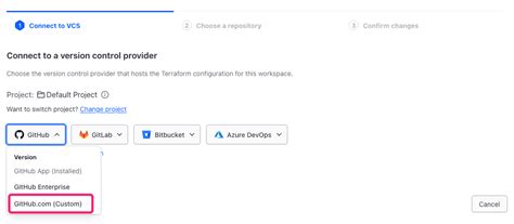 Use Vcs Driven Workflow Terraform Hashicorp Developer