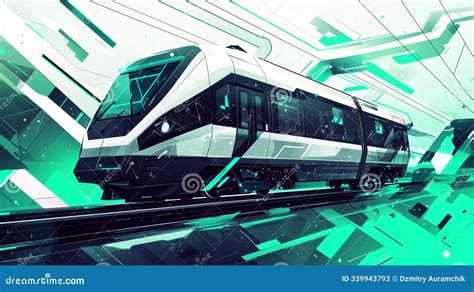 Cybersecurity Systems Protecting High Speed Trains And Safeguarding Sensitive Information Stock