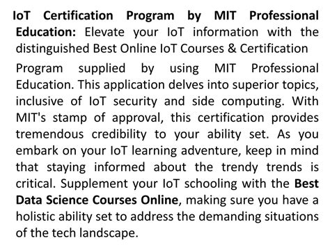 Ppt Learn Best Online Iot Courses And Certification In India Powerpoint Presentation Id 12814163
