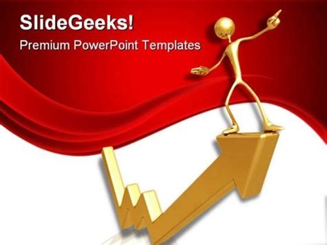 Raising Arrow Business PowerPoint Templates And PowerPoint Backgrounds