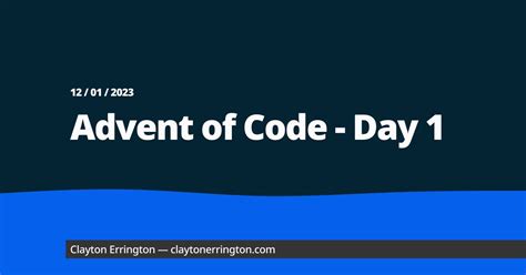 Advent Of Code Day 1
