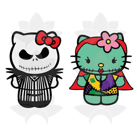 Jack And Sally Wall Decorations Goblin Cutting Machine Cricut Design Hello Kitty Example