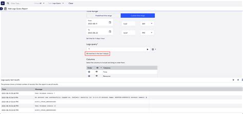 Log Query Report Logicmonitor