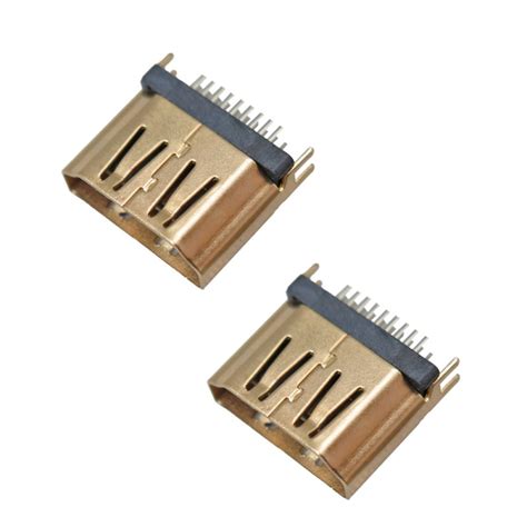 Hdmi Socket 19 Pin Dip Female