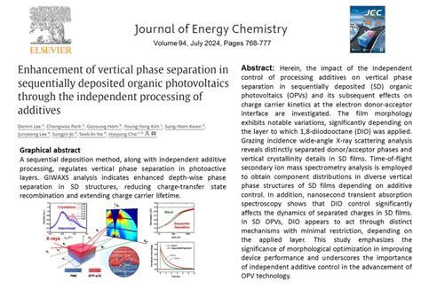 Jenergychem On Linkedin Enhancement Of Vertical Phase Separation In