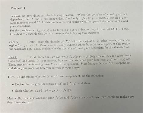 Solved Problem In Class We Have Discussed The Following Chegg Com