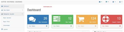 Sistem Informasi Asuransi Php Sistemphpcom