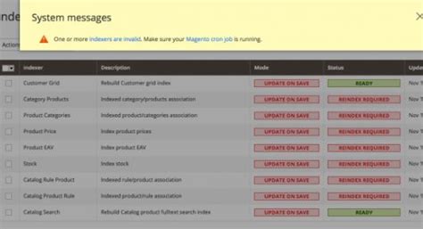 Solved One Or More Indexers Are Invalid Make Sure Your M Magento Forums