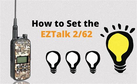 How To Set The Ctcssdcs Scan And Noaa Weather Alarm For The Eztalk 262