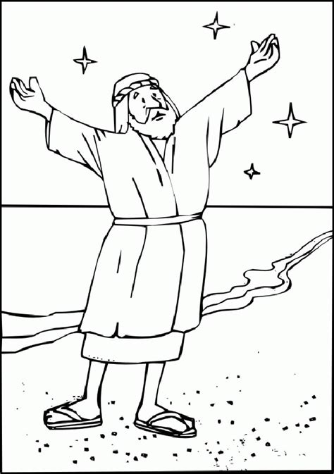 Desenhos De Abraao Para Colorir