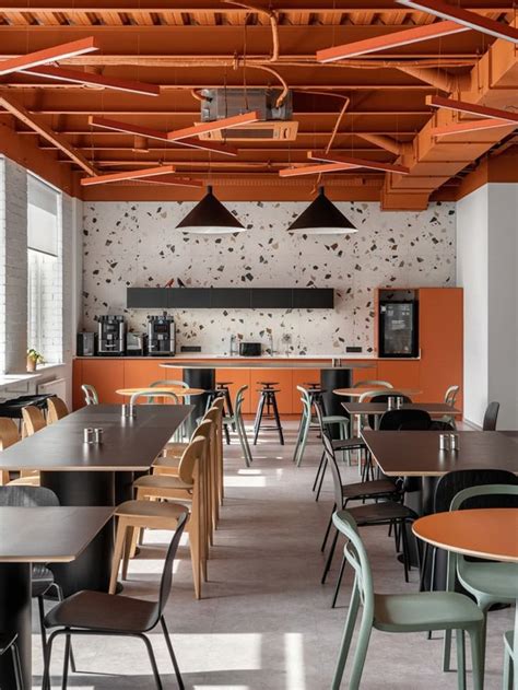 Promodo Offices Kharkiv Office Snapshots Office Cafeteria Design