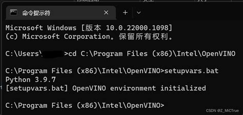 在windows环境下openvino™20222 Edition的安装与配置【for Python And Intel Ncs2